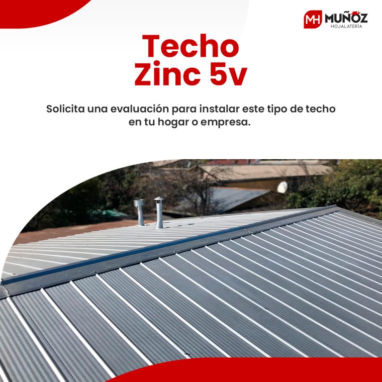 Techo Zinc Pv4 - Hojalateria